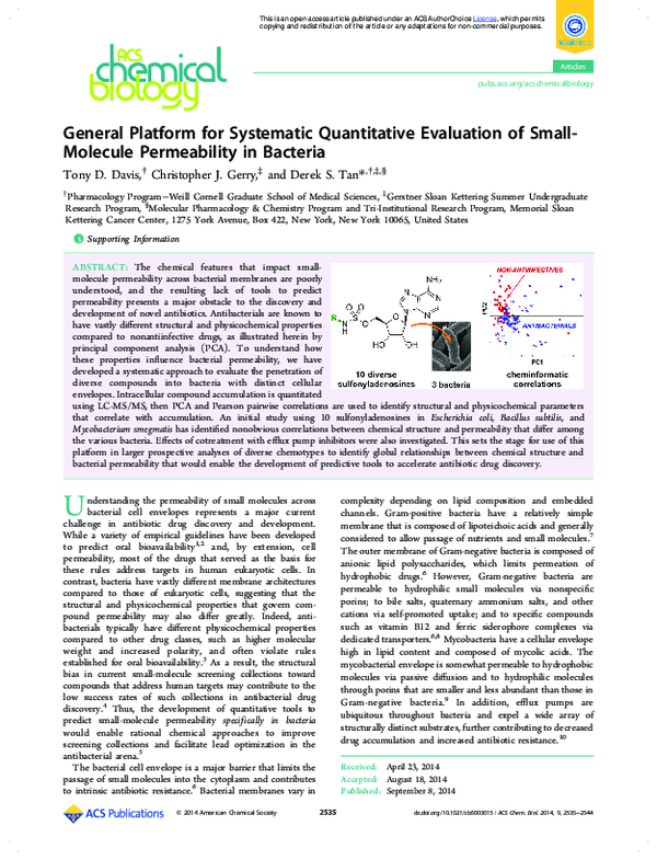 (PDF) General platform for systematic quantitative evaluation of small ...