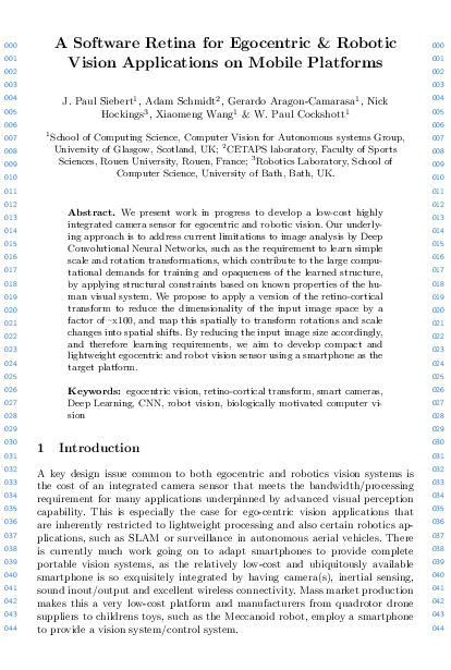(PDF) A Software Retina for Egocentric & Robotic Vision Applications on ...