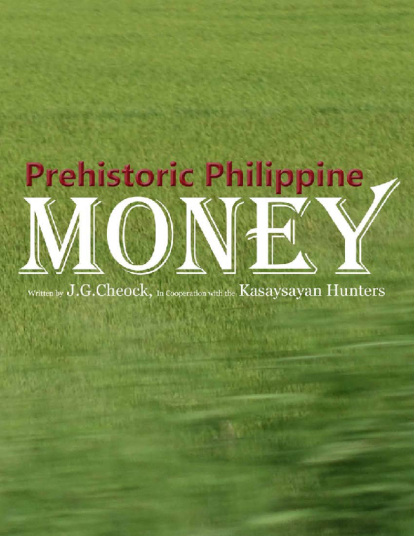 (PDF) Prehistoric Philippine Money