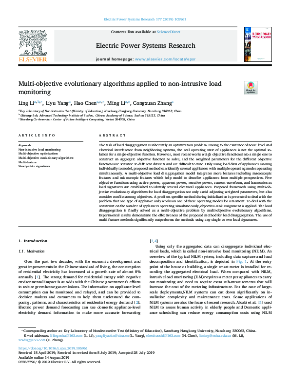 Pdf Multiobjective Evolutionary Algorithms Applied To The Rehabilitation Of A Water