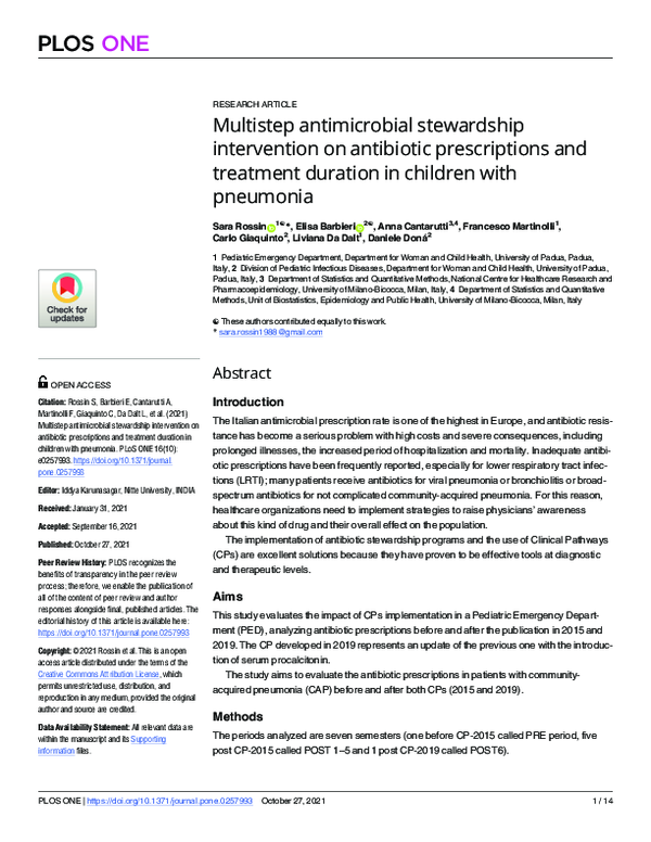 (PDF) Multistep antimicrobial stewardship intervention on antibiotic ...