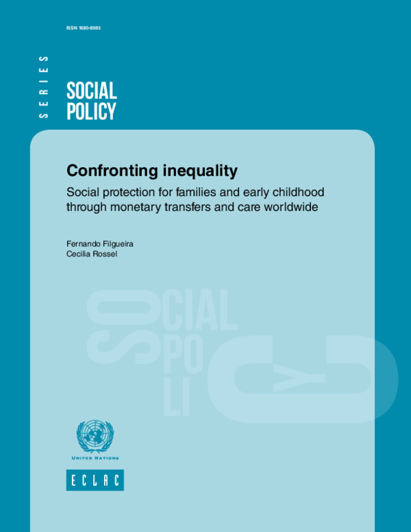 (PDF) Confronting inequality: Social protection for families and early ...
