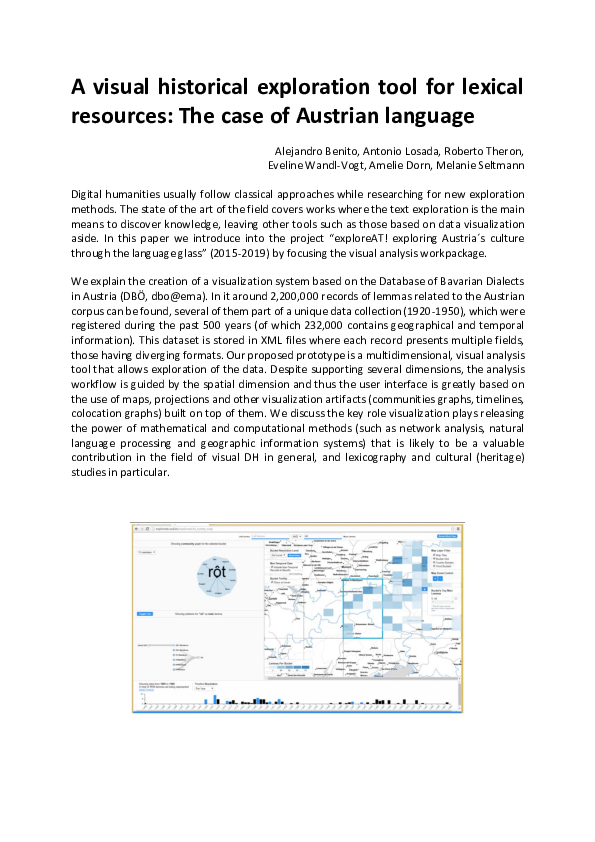 (PDF) A visual historical exploration tool for lexical resources: The ...