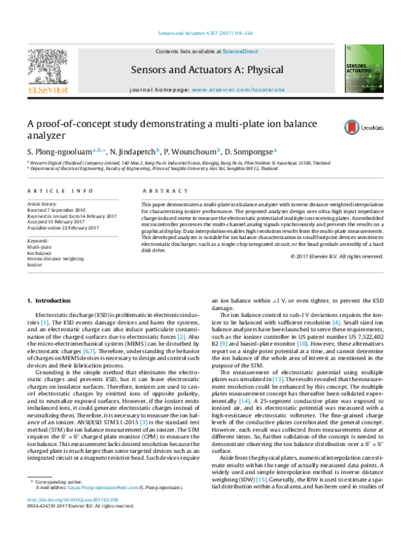 (PDF) A proof-of-concept study demonstrating a multi-plate ion balance ...