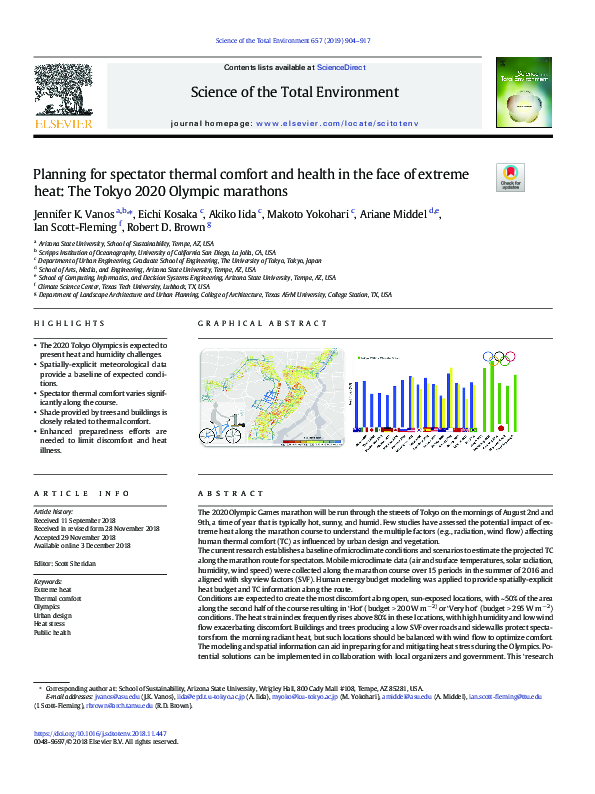 (PDF) Planning for spectator thermal comfort and health in the face of ...