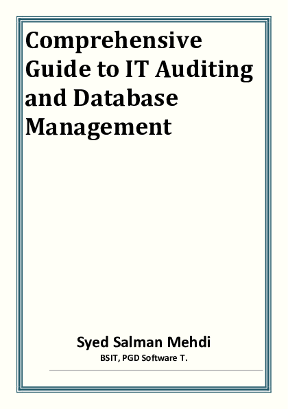 (PDF) Comprehensive Guide to IT Auditing and Database Management