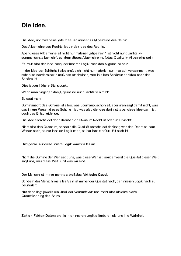 (PDF) Die Idee