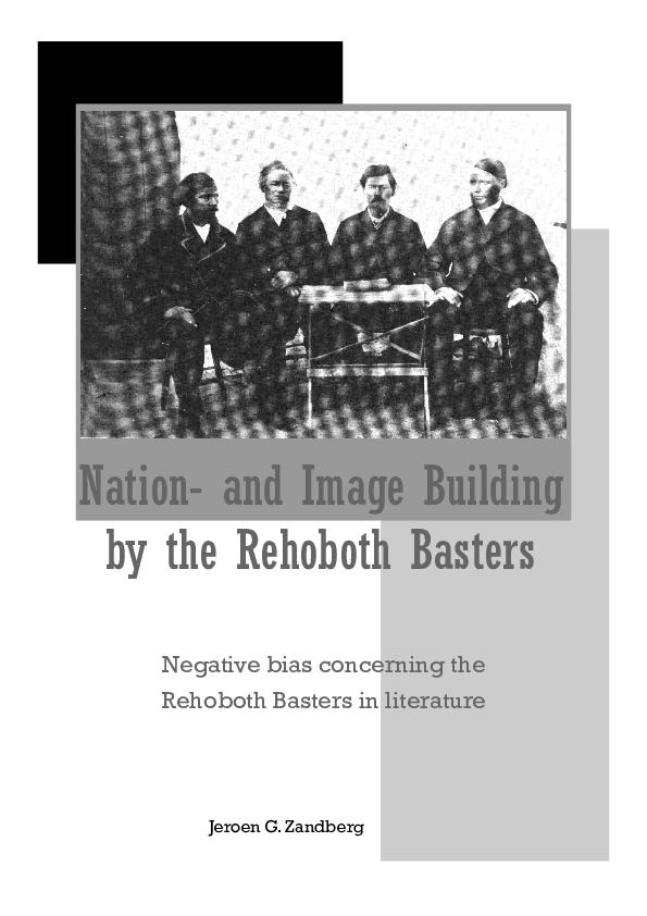 (PDF) Nation- and Image Building by the Rehoboth Basters