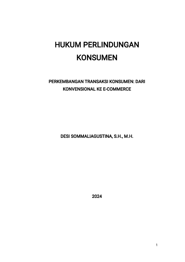 (PDF) Hukum Perlindungan Konsumen