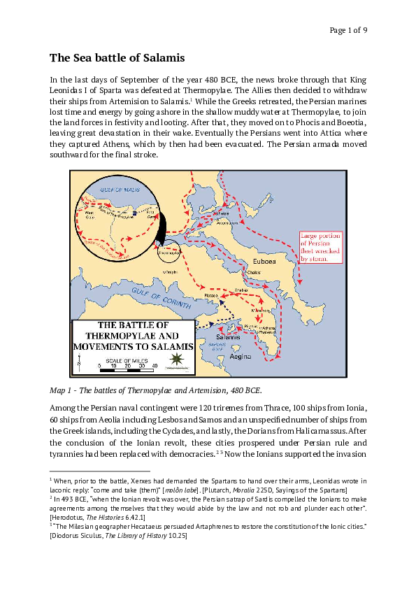 (PDF) The Battle of Salamis