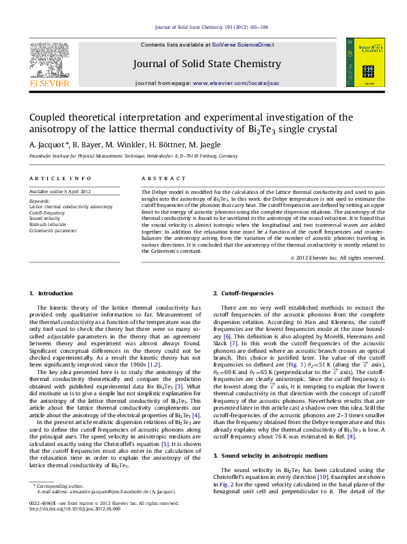 (PDF) Coupled theoretical interpretation and experimental investigation ...