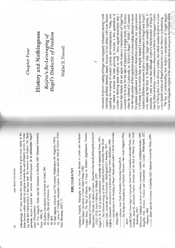 (PDF) Kojève and christianity