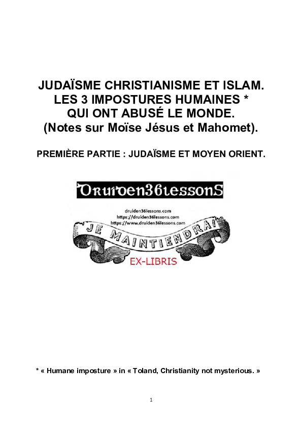 (PDF) JUDAÏSME ET MOYEN-ORIENT