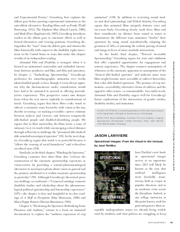 (PDF) Operational Images review