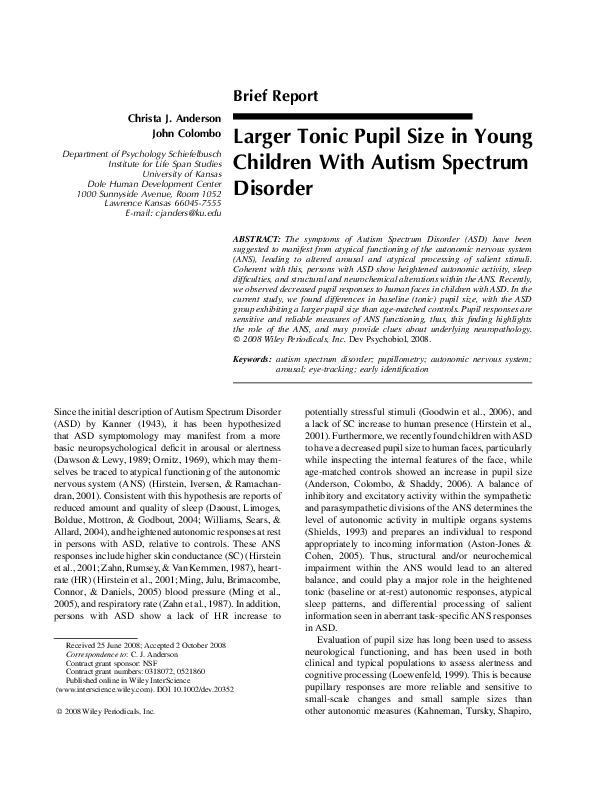 (PDF) Pupillometry Pre-Registration Description