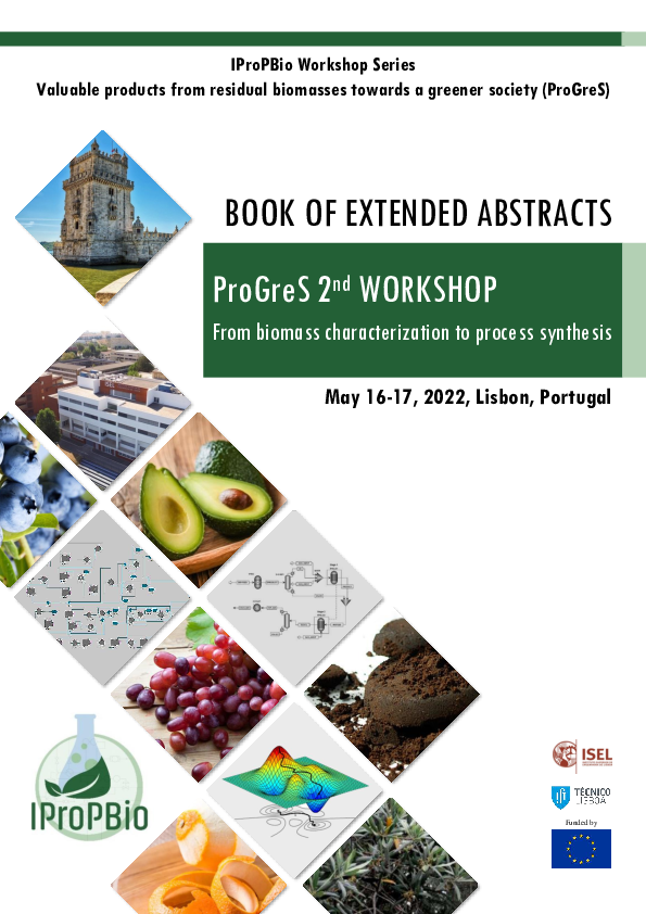 (PDF) IProPBio Workshop Series - ProGreS 2nd WORKSHOP From biomass characterization to process ...