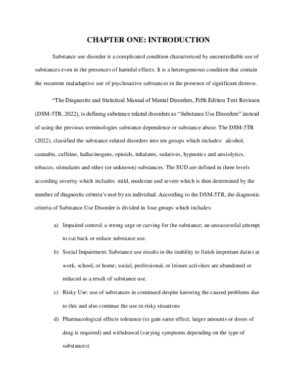 (PDF) CHAPTER ONE: INTRODUCTION