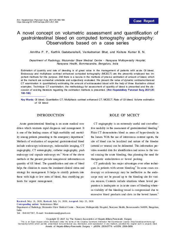 Pdf A Novel Concept On Volumetric Assessment And Quantification Of 6076