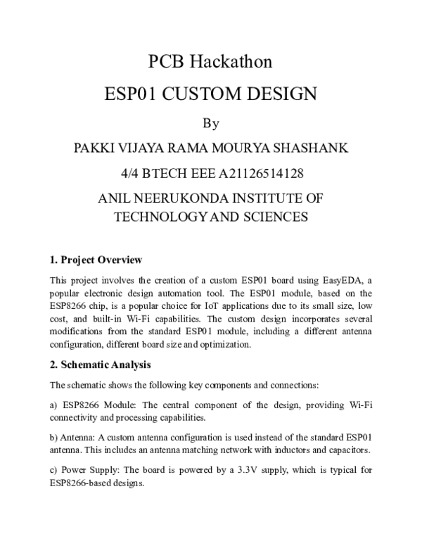 (PDF) PCB Hackathon report