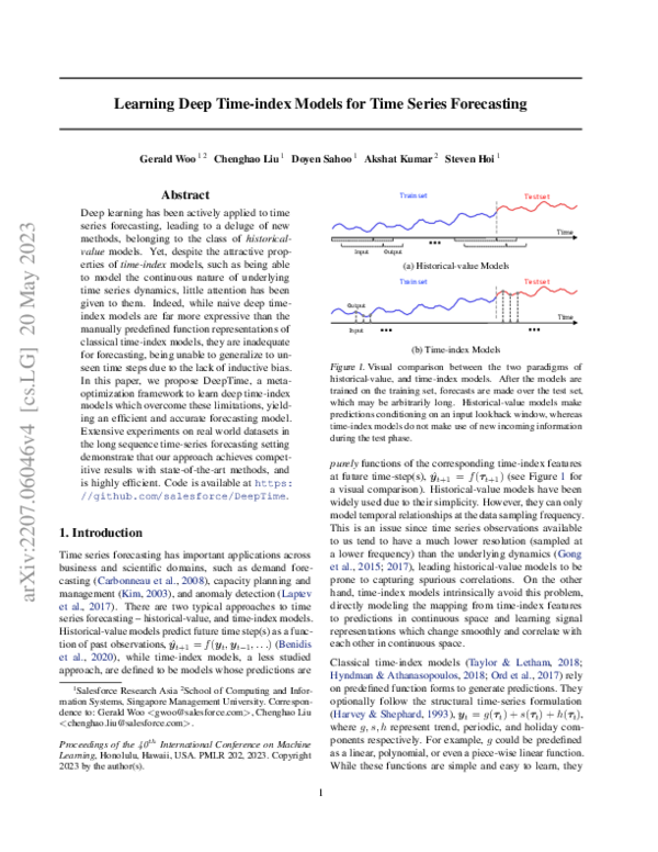 (PDF) Learning Deep Time-index Models for Time Series Forecasting