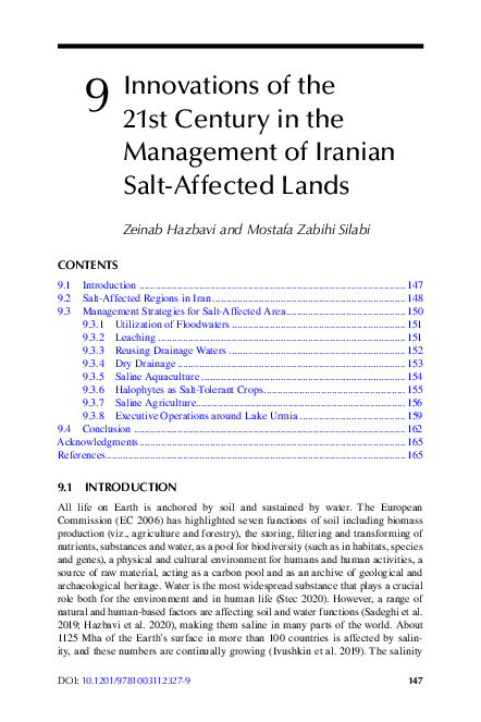 (PDF) Innovations of the 21st Century in the Management of Iranian Salt ...