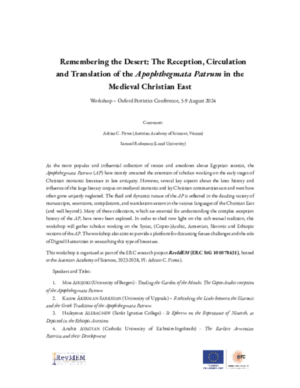 (PDF) Remembering the Desert: The Reception, Circulation and ...