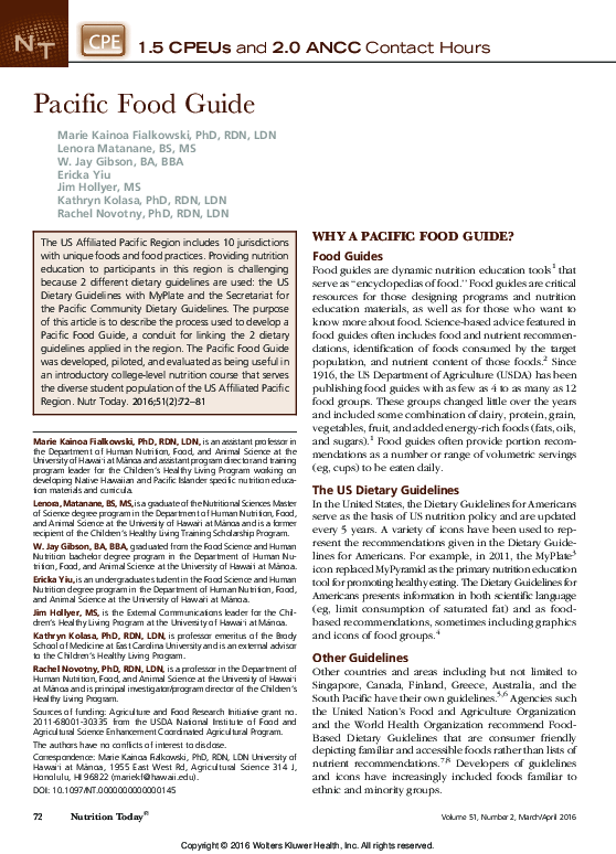 (PDF) Pacific Food Guide