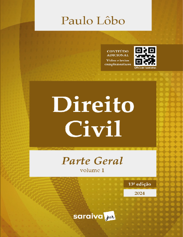 (PDF) 2024 - Direito Civil - Parte Geral - Paulo Lôbo