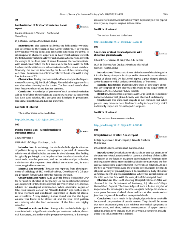 (PDF) A rare case of stout coracoid process with abnormal glenoid cavity