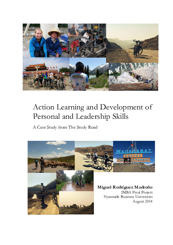 (PDF) Action Learning and Development of Perso