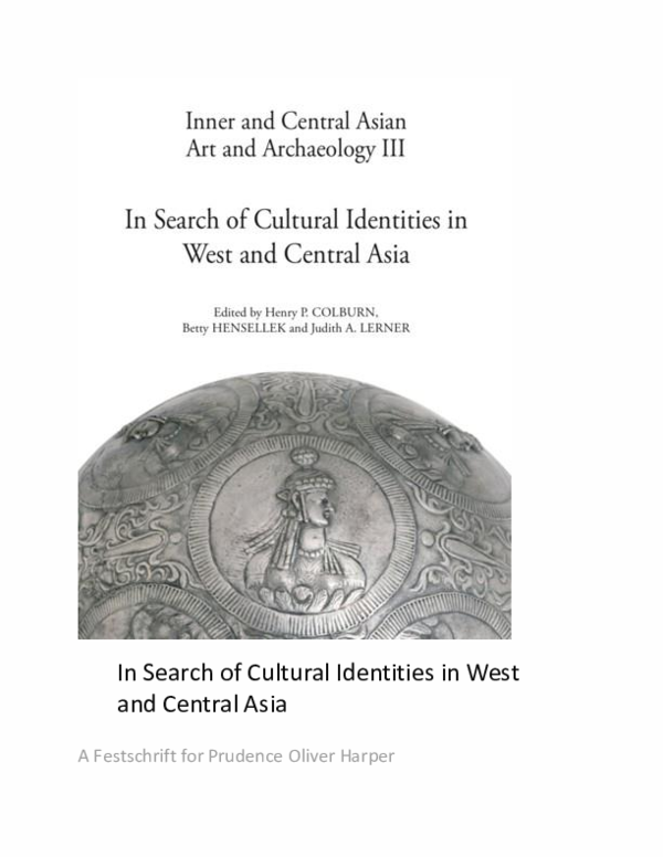 (PDF) FESTSCHRIFT FOR PRUDENCE OLIVER HARPER