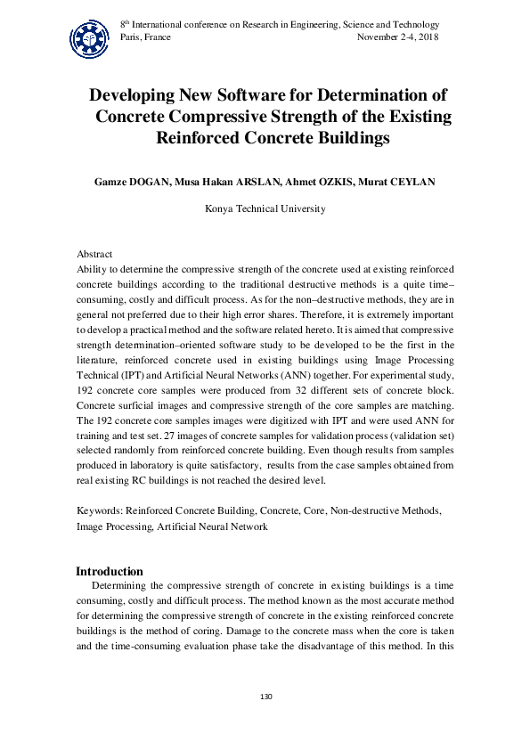 (PDF) Developing New Software for Determination of Concrete Compressive ...