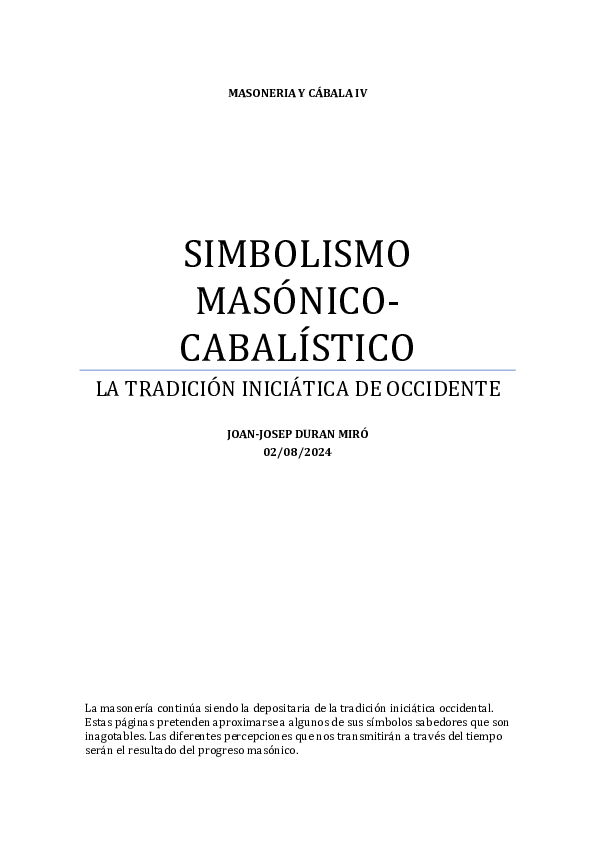 (PDF) SIMBOLISMO MASÓNICO-CABALÍSTICO