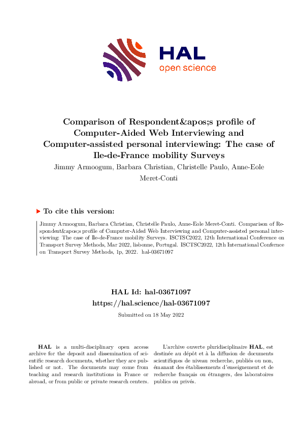 (PDF) Comparison of Respondent's profile of Computer-Aided Web ...