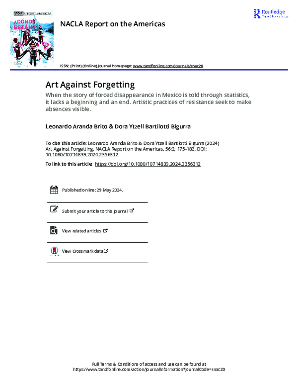 (PDF) Art Against Forgetting