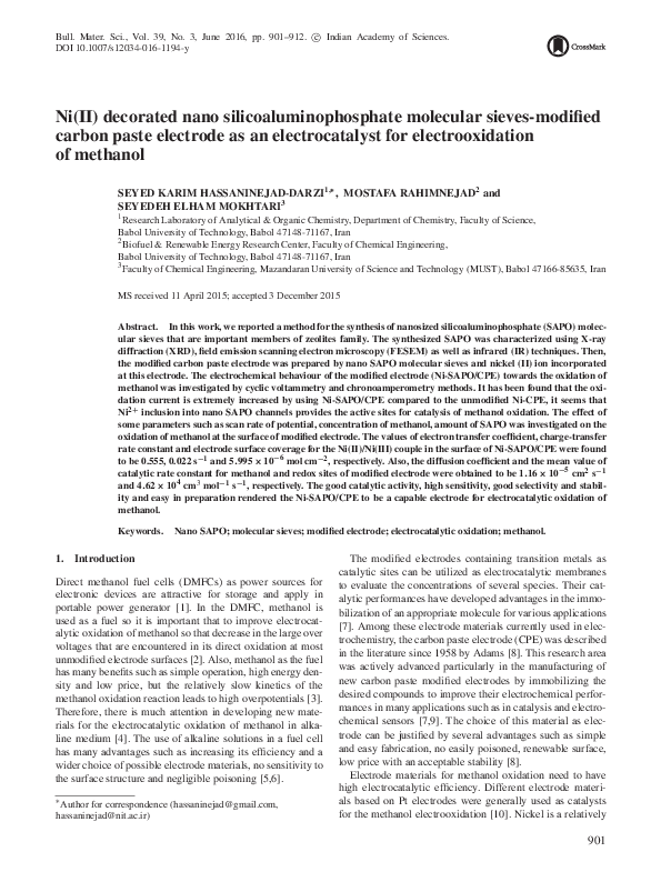 (PDF) Ni(II) decorated nano silicoaluminophosphate molecular sieves ...