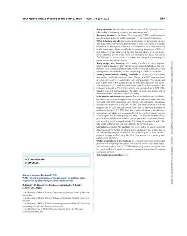 (PDF) P-791 In vitro production of mouse sperm on artificial testis ...