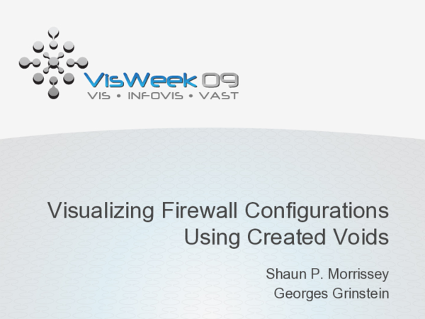 (PDF) Visualizing firewall configurations using created voids