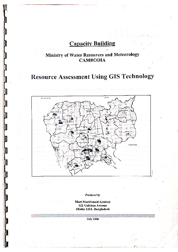(PDF) GIS Working Report: Public Service and Infrastructure Capacity ...