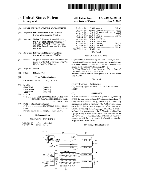 (PDF) Phase change memory management
