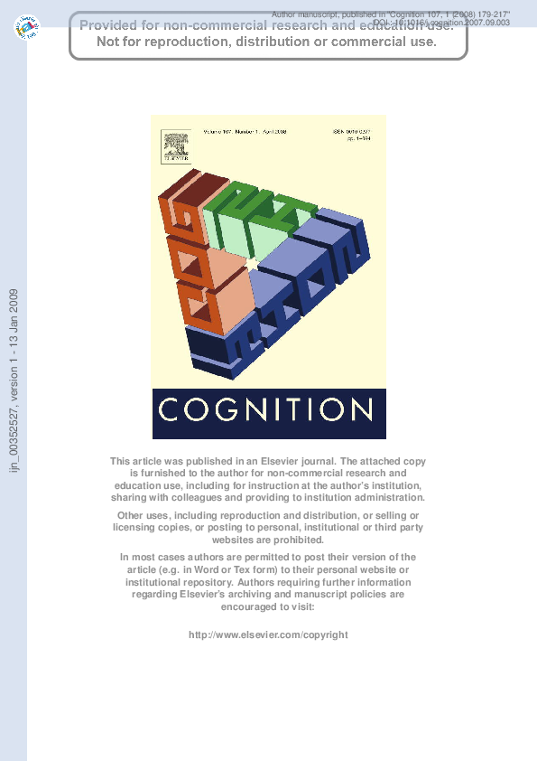 (PDF) The phenomenology of action: A conceptual framework