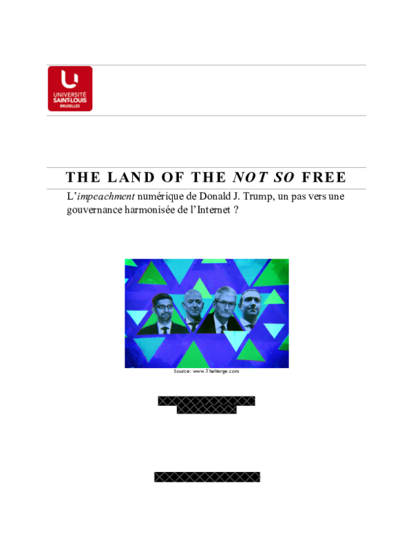 (PDF) The Land of the not so Free