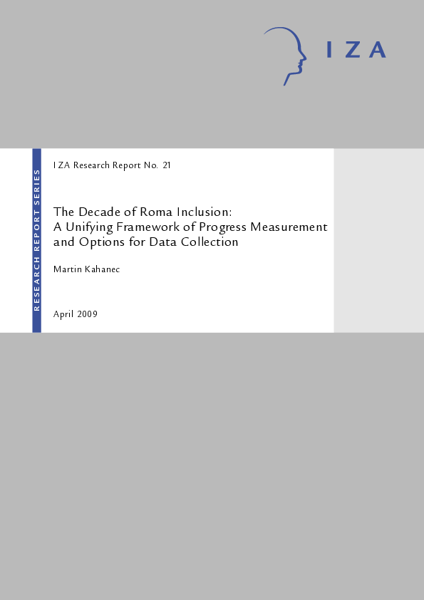 (PDF) A Unifying Framework of Progress Measurement and Options for Data ...
