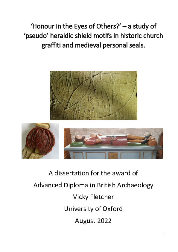 (PDF) ‘Honour in the Eyes of Others?’ – a study of ‘pseudo’ heraldic ...