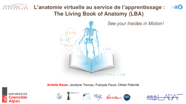 (PDF) L’anatomie virtuelle au service de l’apprentissage : the living ...