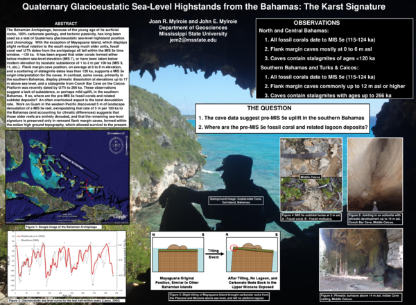 (PDF) Quaternary Glacioeustatic Sea-Level Highstands from the Bahamas ...