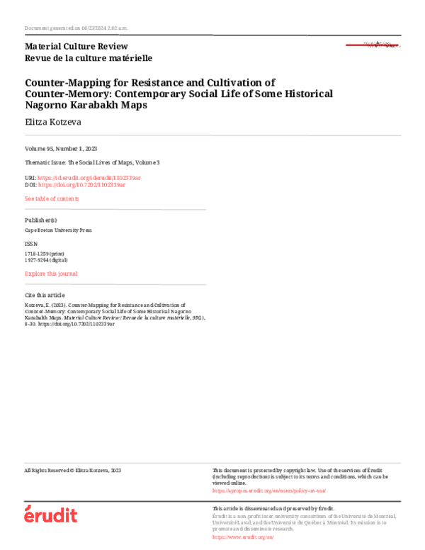 (PDF) Counter-Mapping for Resistance and Cultivation of Counter-Memory ...