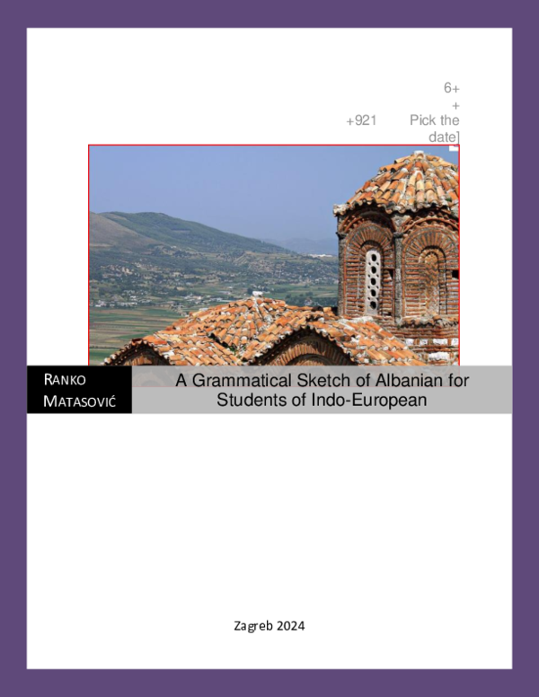 (PDF) Studies in Honor of Joan Puhvel. Part One: Ancient Languages and ...