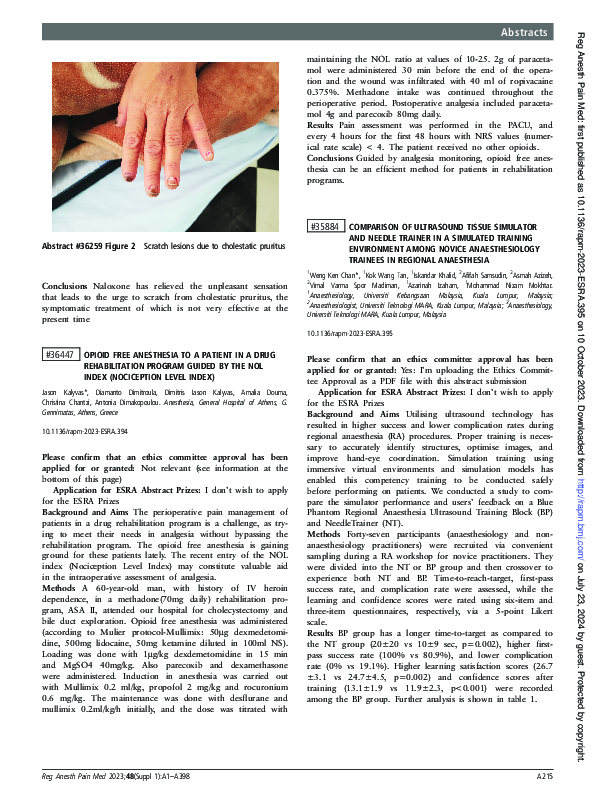 (PDF) #35884 Comparison of ultrasound tissue simulator and Needle ...