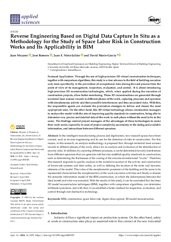 (PDF) Reverse Engineering Based on Digital Data Capture In Situ as a Methodology for the Study ...